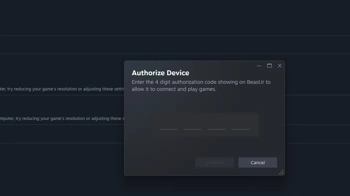 Usando o Remote Play do Steam em outro PC ou no Steam Deck Portal do Pixel