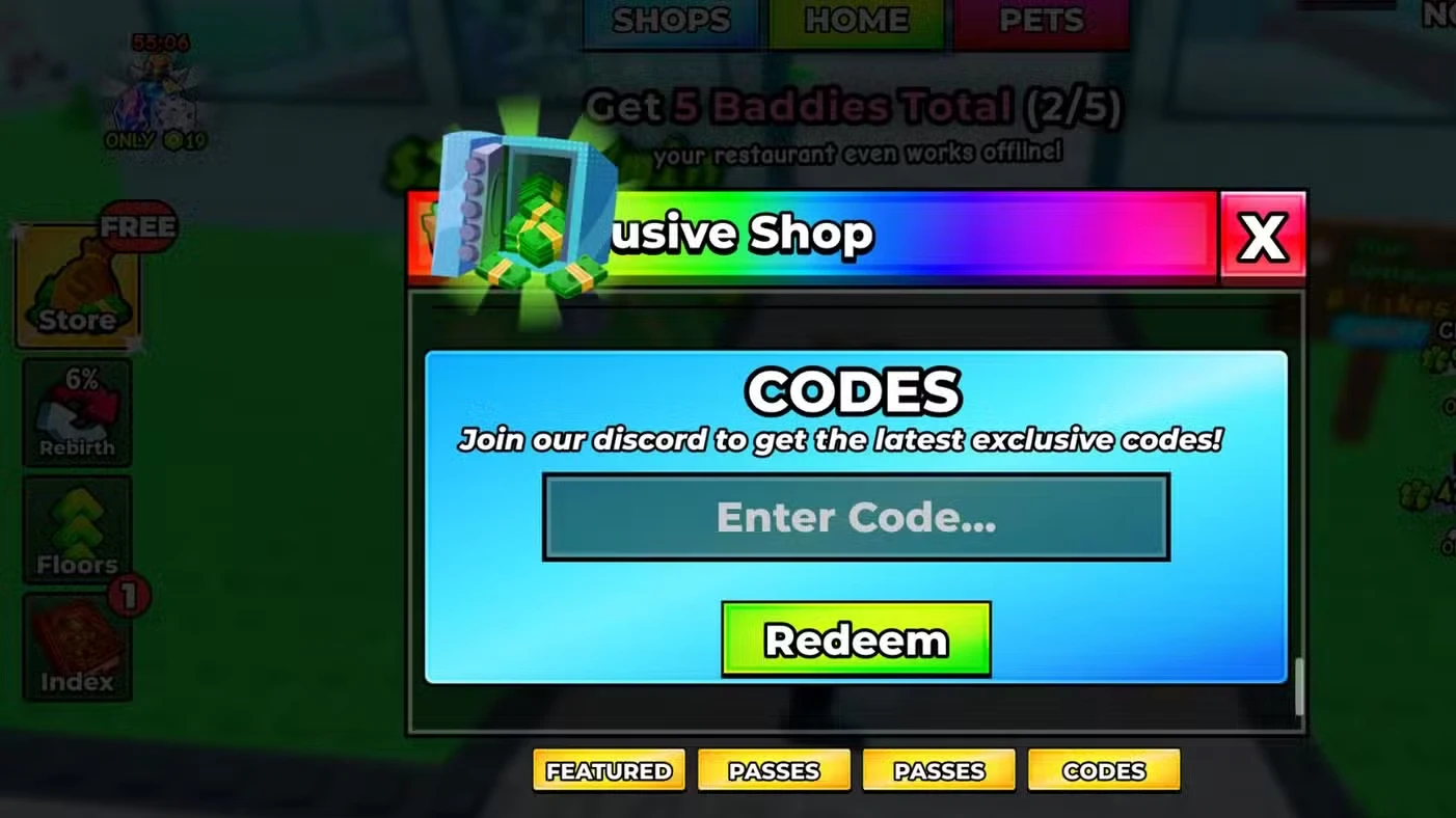 Códigos de My Baddie Restaurant para ganhar spins e itens Portal do Pixel